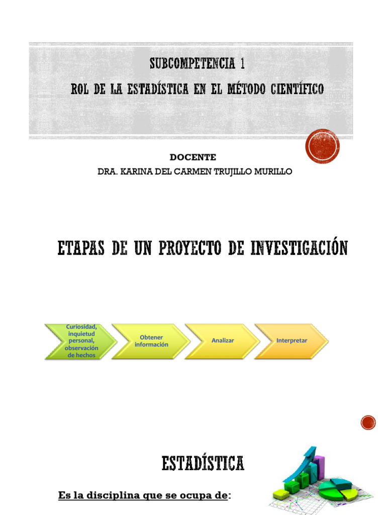 PRESENTACIÓN Sub 1 - BIOESTADÍSTICA | PDF | Estadísticas | Metodología de encuesta