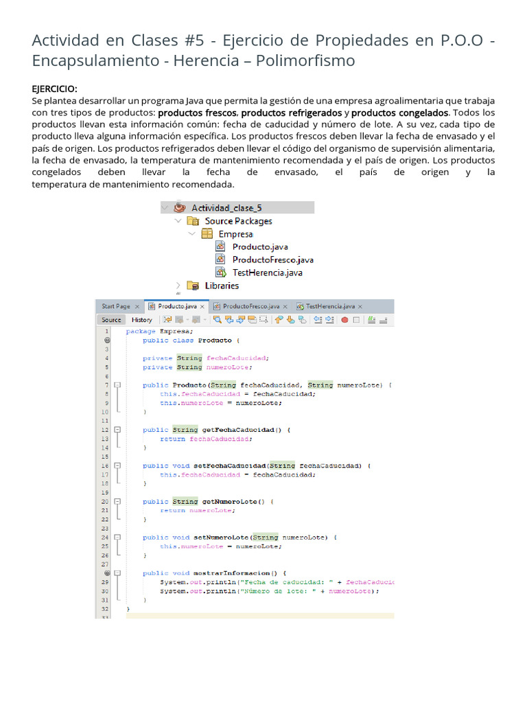 Actividad en Clases #5 | PDF | Negocios | Cocina, comidas y vino
