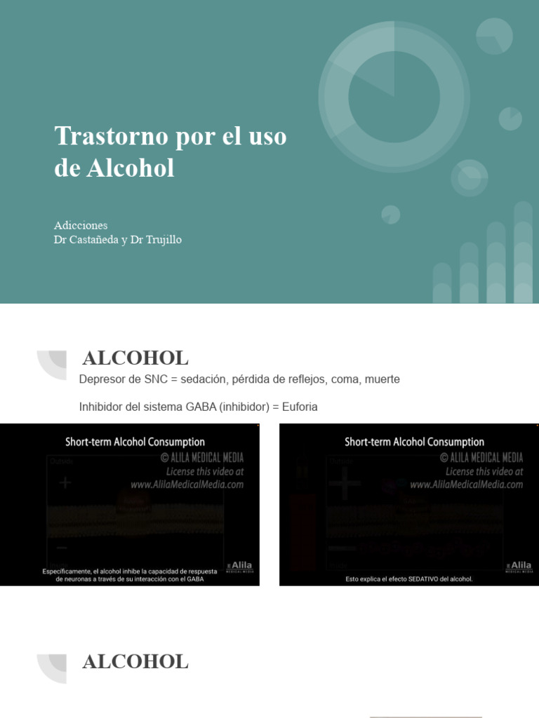 Trastornos por Uso de Alcohol: Diagnóstico y Tratamiento | PDF ...