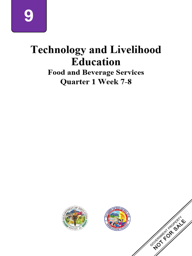 Week 7 FBS TABLE SETTING - Grade 9 | PDF