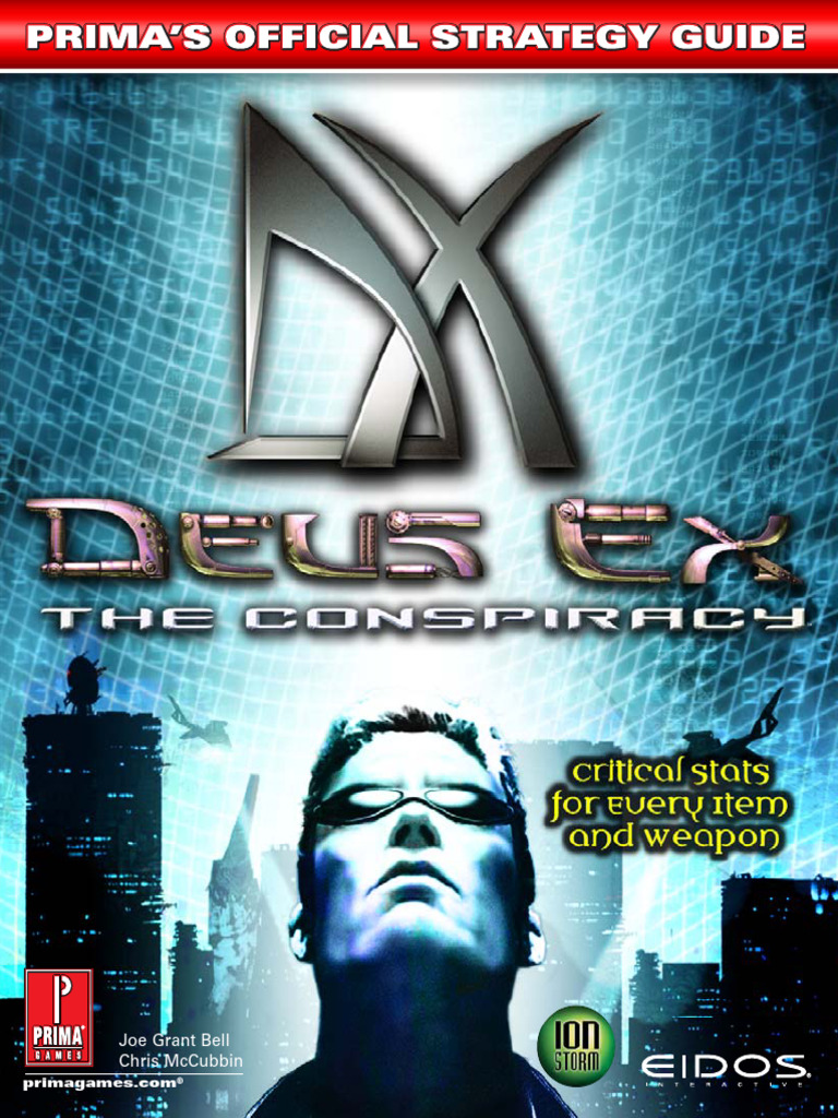 Deus Ex The Conspiracy - Prima Official Guide | PDF | Security Hacker ...