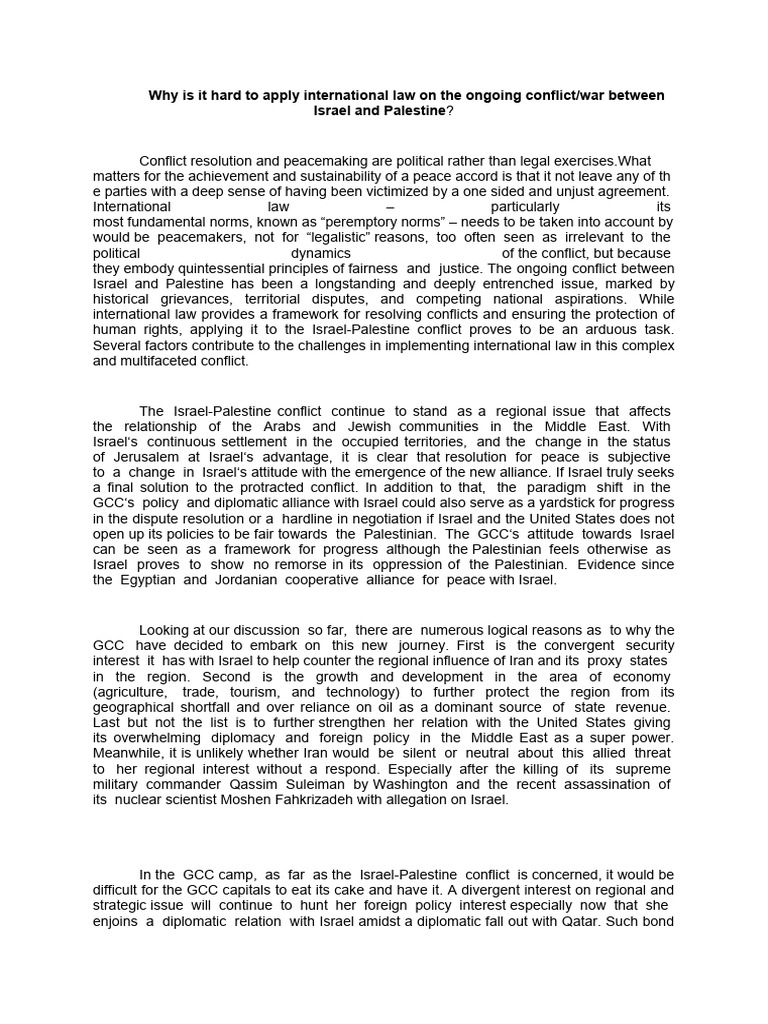 RPC Book 1 | PDF | Israeli–Palestinian Conflict | Gaza Strip