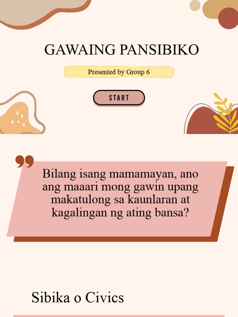 10 Mangga Gawaing Pansibiko Group 5 & 6 | PDF