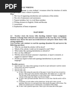 Middle School Interview Questions | PDF | Human Nature | Schools