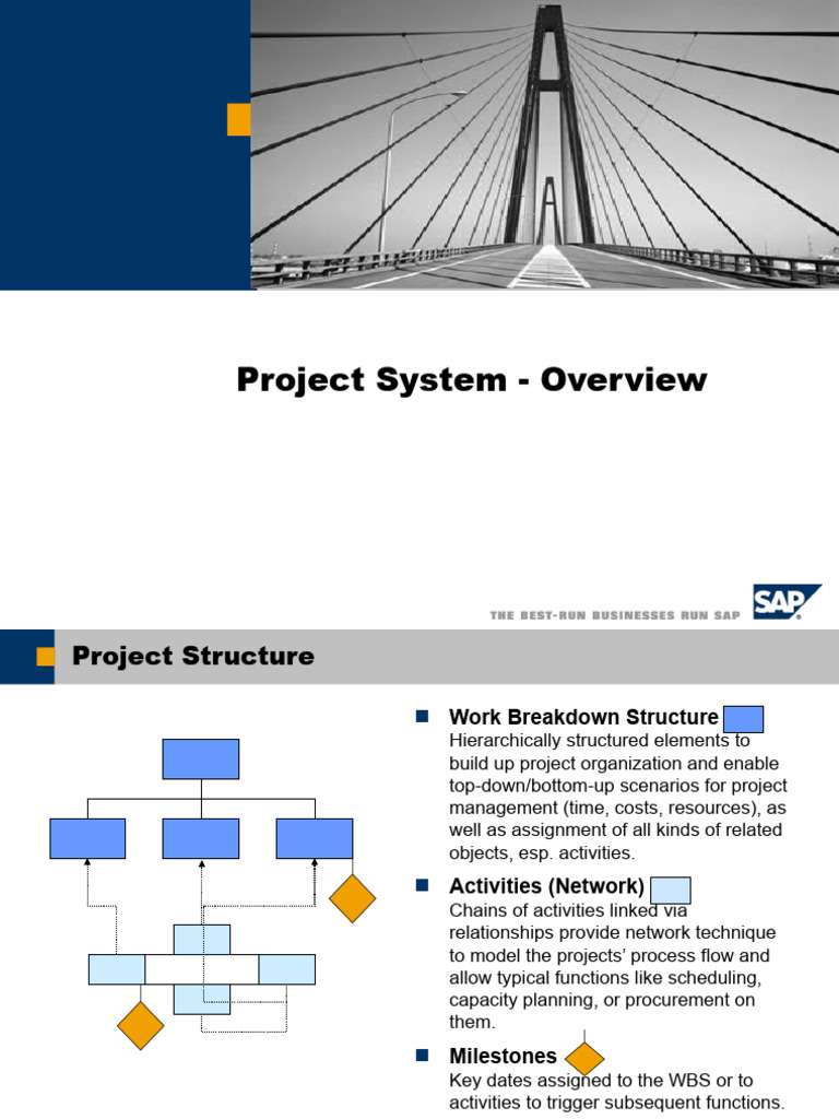ATG - SAP Project System Overview 1 | Download Free PDF | Information ...