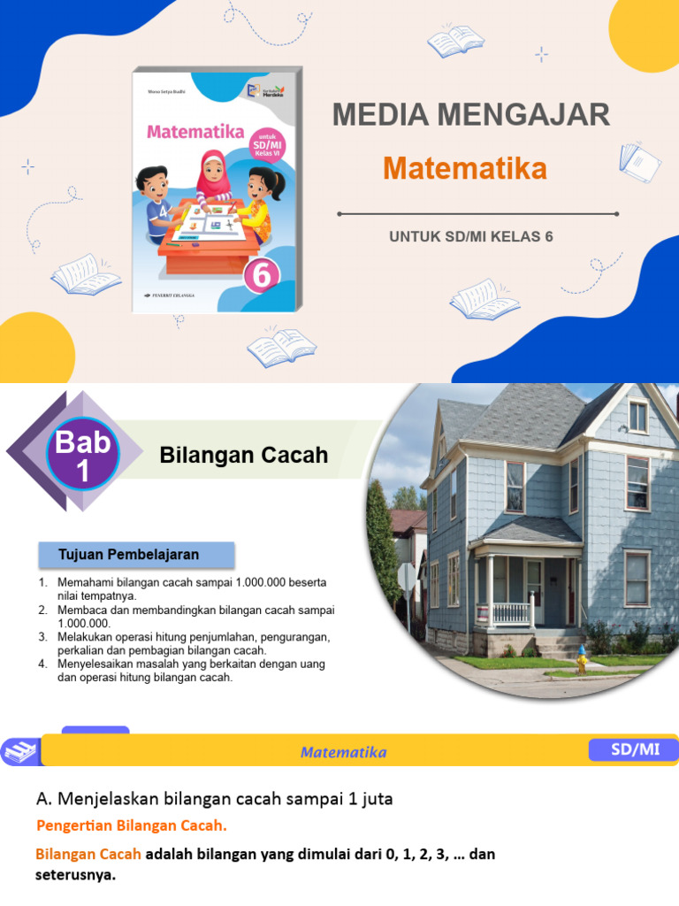 Matematika SD - Mi Kls.6 - Km-Media Mengajar-Media Mengajar Matematika SD - Mi Kelas 6 (KM) | PDF