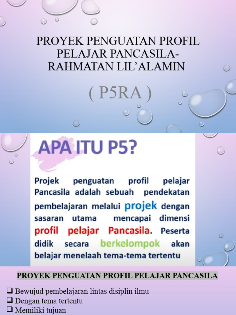 Implementasi P5ra Mansabara | PDF | Karier & Perkembangan | Sains ...