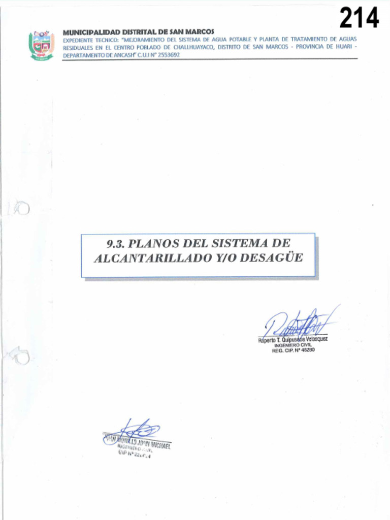 Plano Ptar Hidraulico | PDF