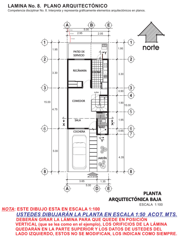 Dibujo PLANO ARQ | PDF