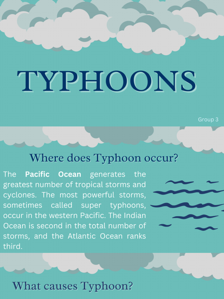 Typhoons Presentation | PDF
