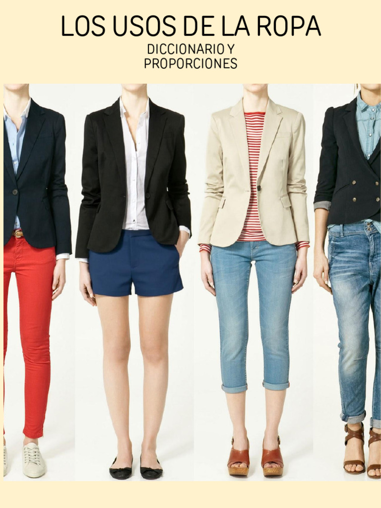 Los Usos de La Ropa y Directorio de Las Formas | PDF | Ropa