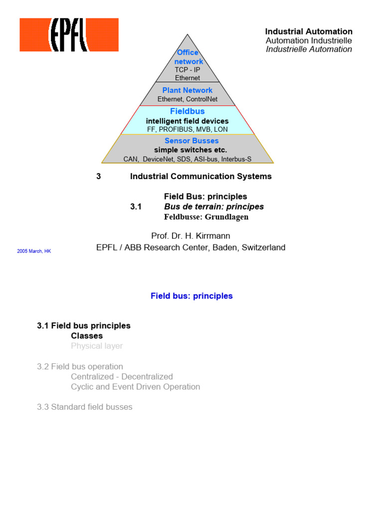 Industrial Communication Systems Pdf Programmable Logic Controller