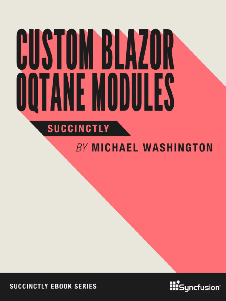 Custom Blazor Oqtane Modules Succinctly | PDF | Dynamic Web Page | World Wide Web