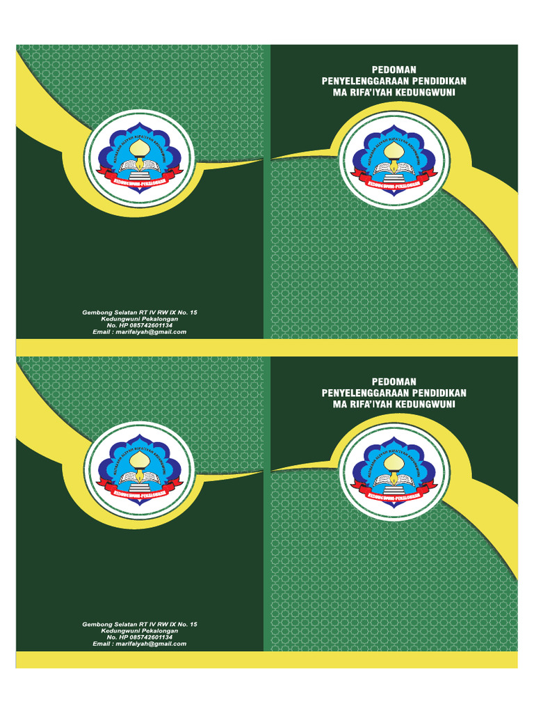 Cover Pak Asep Pedoman | PDF Cover Pak Asep Pedoman | PDF