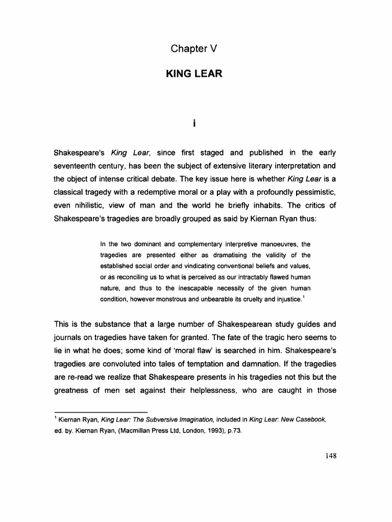 10 - King Lear | PDF | King Lear