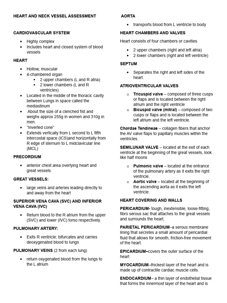 Reviewer 2 Health Assessment | PDF | Heart Valve | Heart