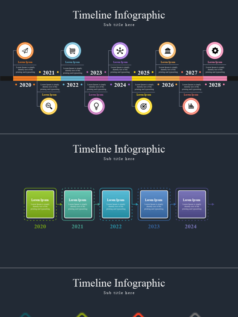 Timeline Infographic Overview | PDF | Publishing | Naming Conventions