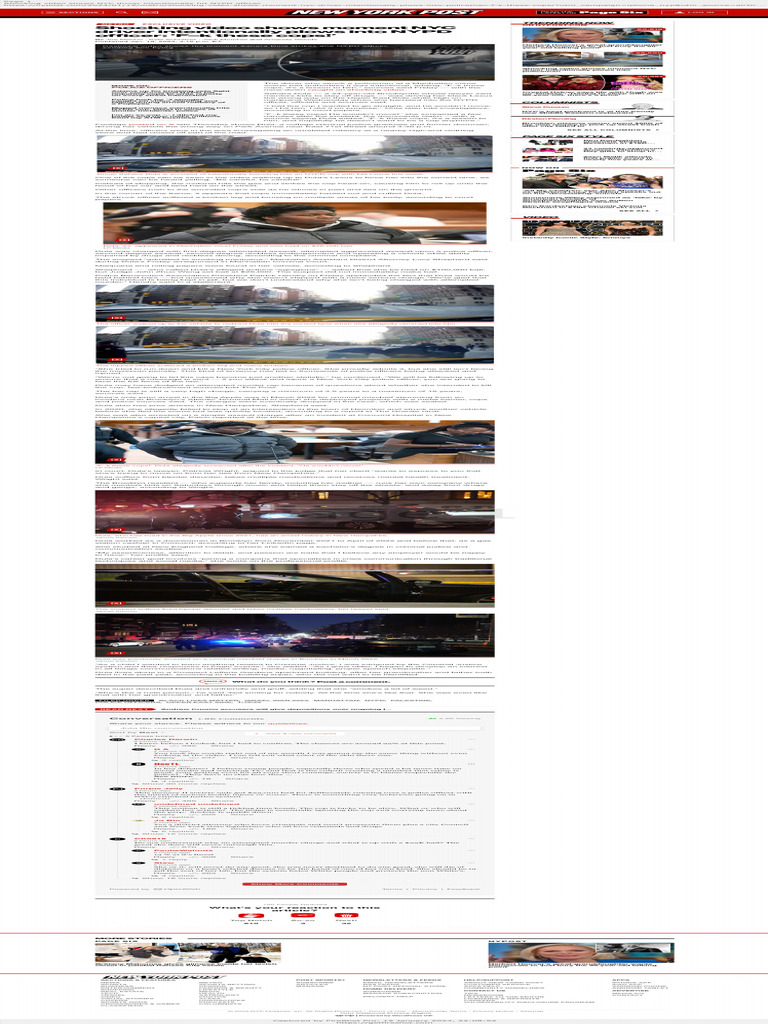 Shocking Video Shows NYC Driver Intentionally Hit NYPD Officer | PDF | Bail | New York City ...