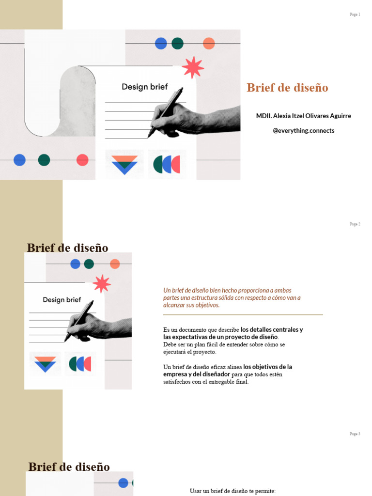 Brief de Diseño | Descargar gratis PDF | Diseño | Marca
