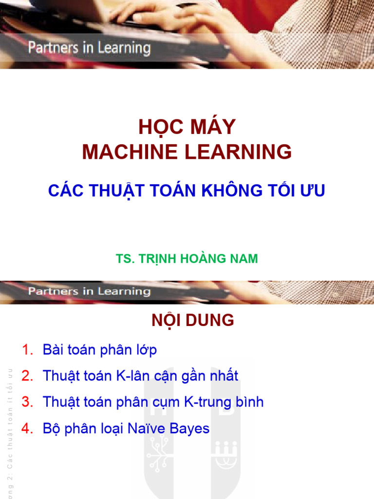 Chap02-Mot So Thuat Toan Phan Loai | PDF