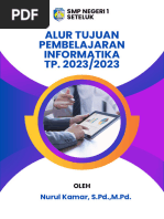 Modul Ajar Informatika Kelas 7 Deep Learning | PDF