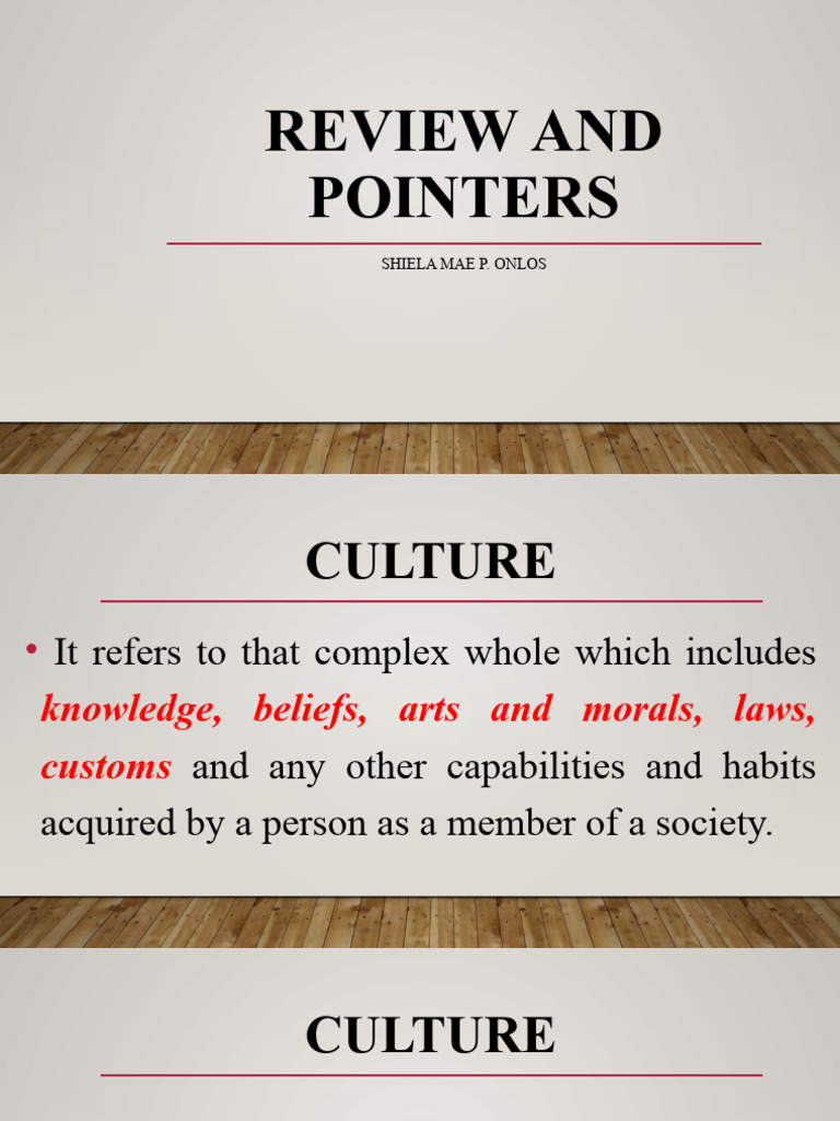 UCSP Q1 Review and Pointers | PDF | Sociology | Social Stratification