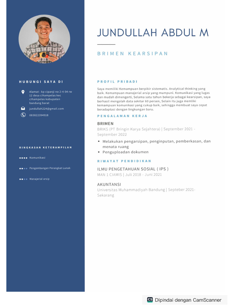 CV Jundullah A M | PDF