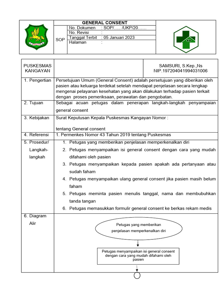 SOP General Concent | PDF