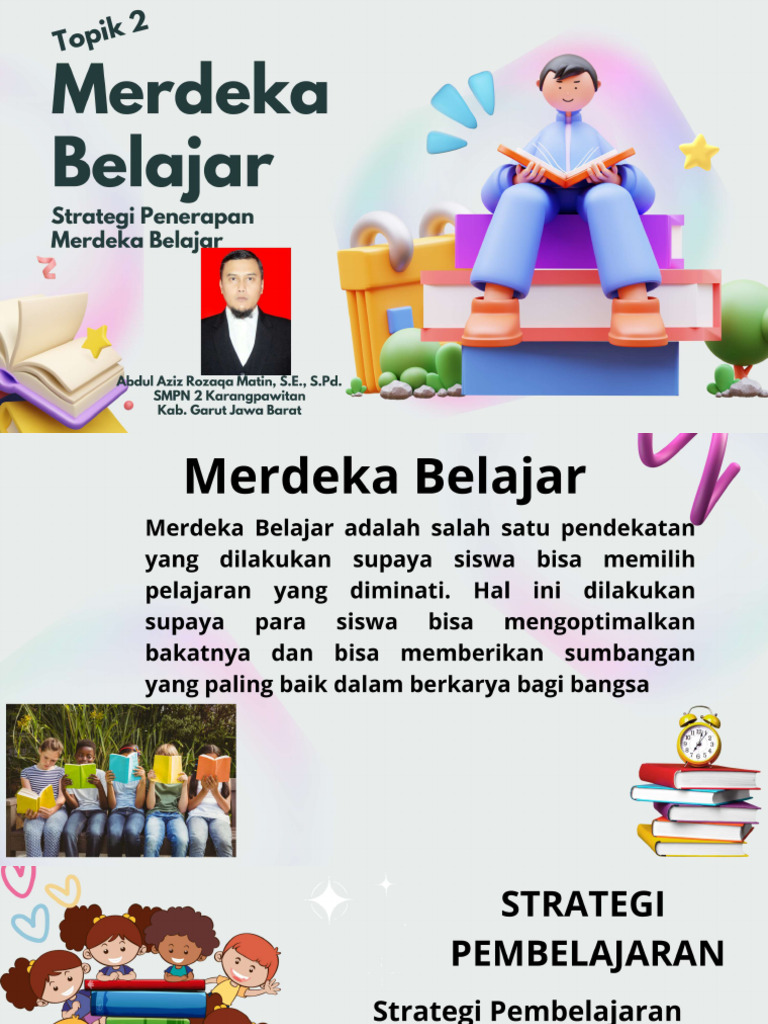 Merdeka Belajar Strategi Penerapan Merdeka Belajar | PDF