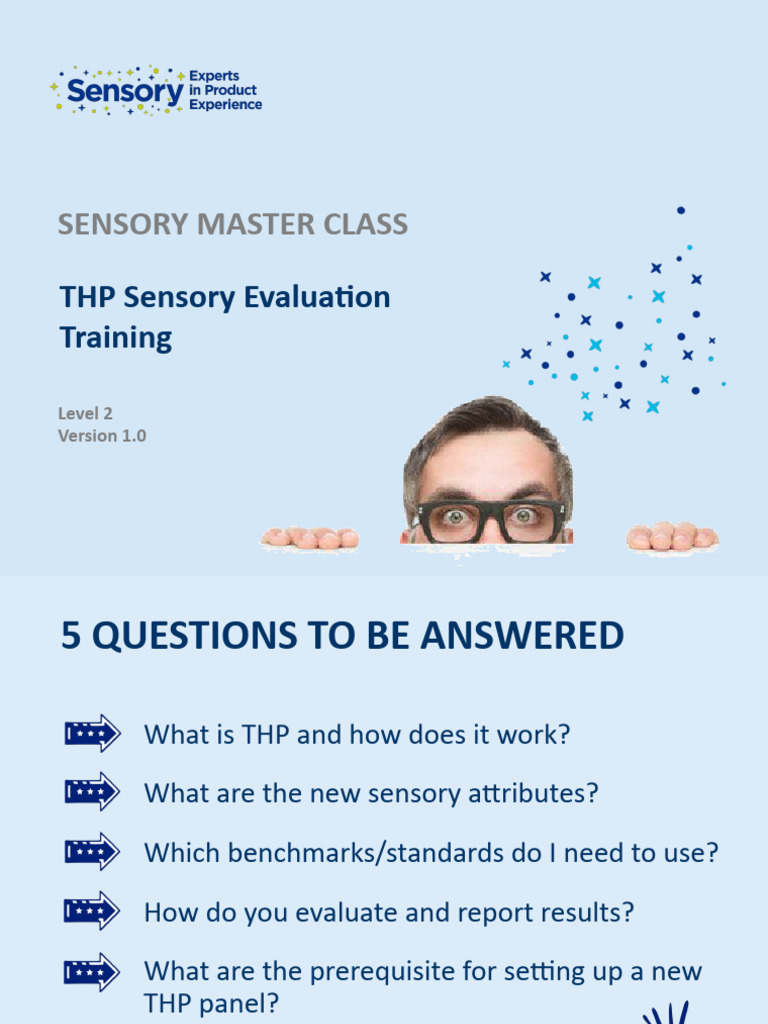 BAT Masterclass THP Sensory Training Day 3 v2 | PDF