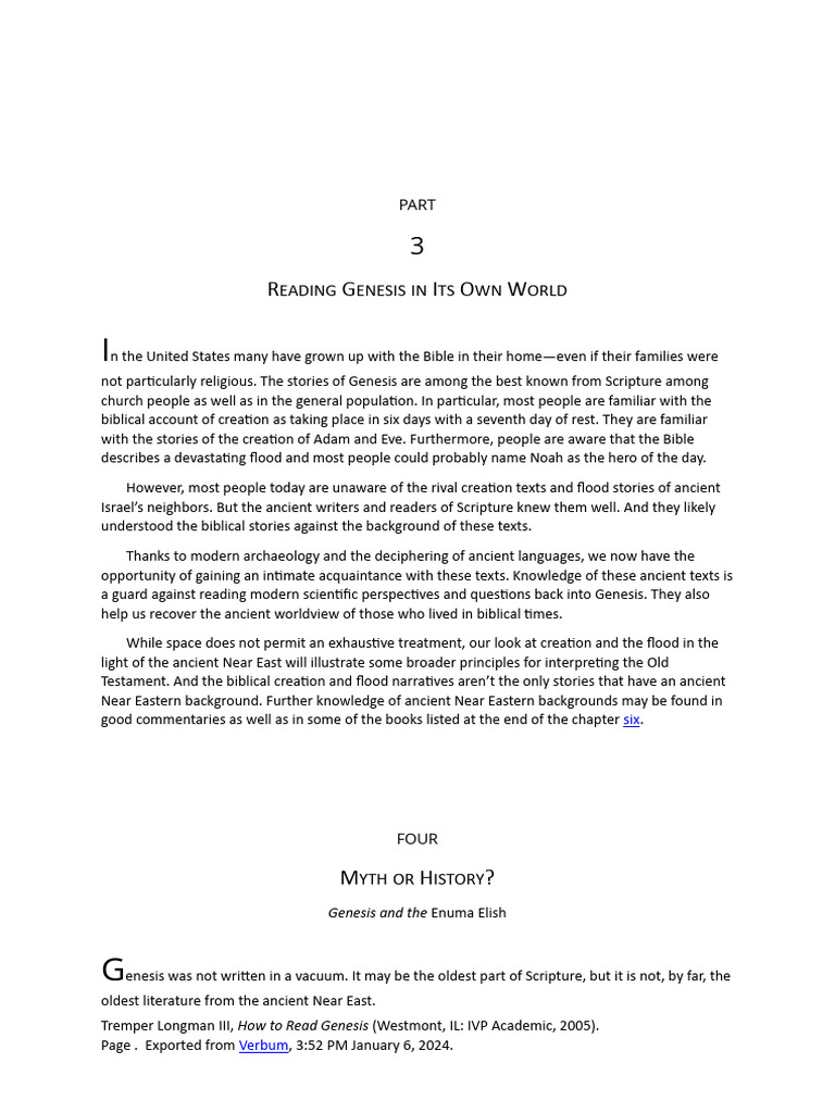 Different Competing Creation Accounts | PDF | Genesis Creation Narrative | Bible