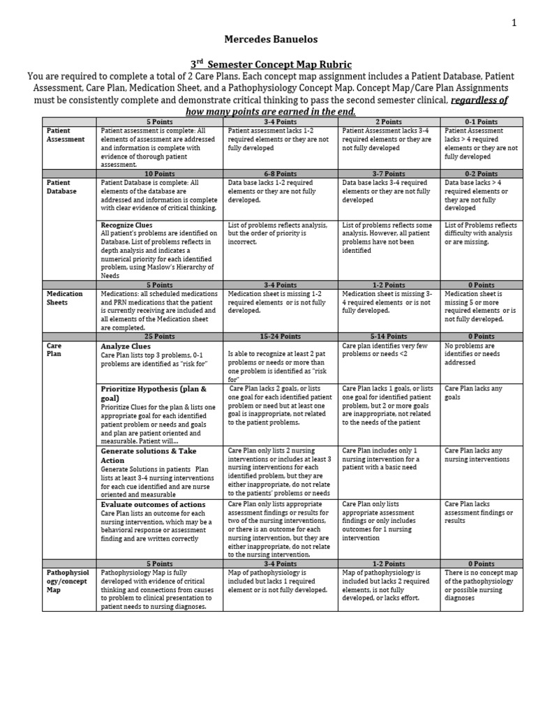 Nurs 4011 Patient Database Concept Map | PDF | Pain | Palliative Care