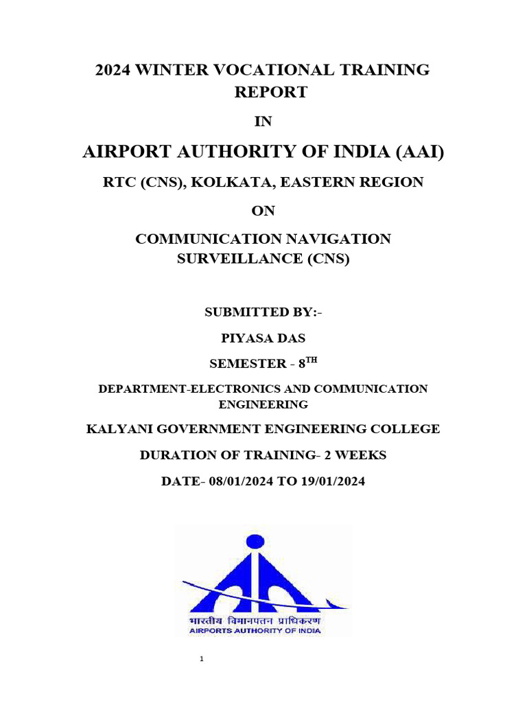 2024 WINTER VOCATIONAL TRAINING REPORT | PDF | Internet Protocols | Computer Network