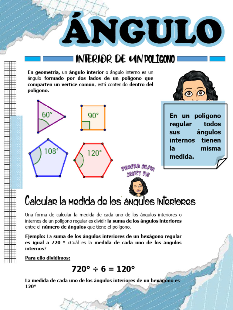 Angulo Interior de Un Poligono-Apunte | PDF