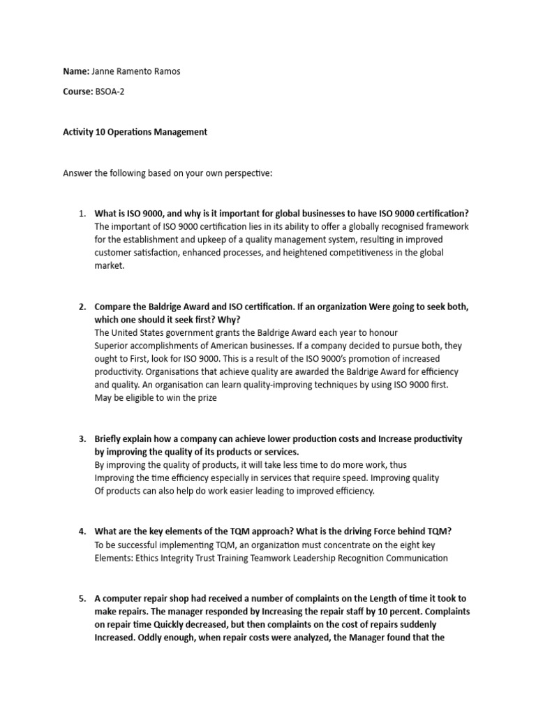 CBMEC | PDF | Six Sigma | Iso 9000