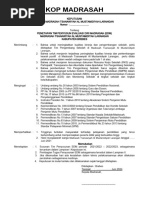 SK Panitia Matsama Madrasah 2025 | PDF