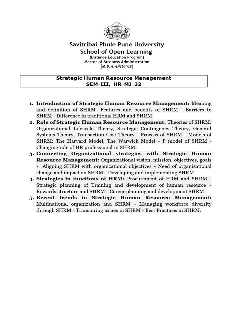 HRM Sem III and IV | PDF | Labour Economics | Analytics HRM Sem III and IV | PDF | Labour Economics | Analytics