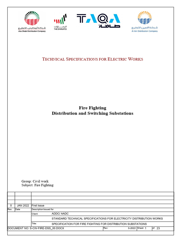 S Civ Fire DSS - 00 | PDF