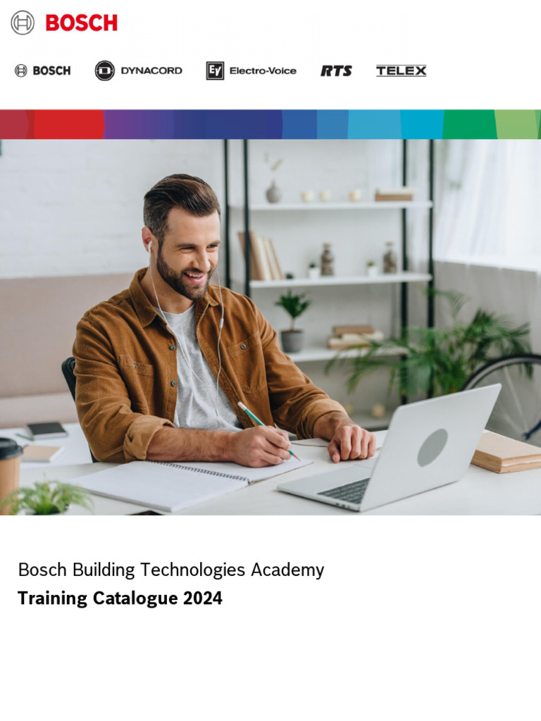 Bosch Bulding Technologies Academy - Training Catalog 2024 | PDF ...