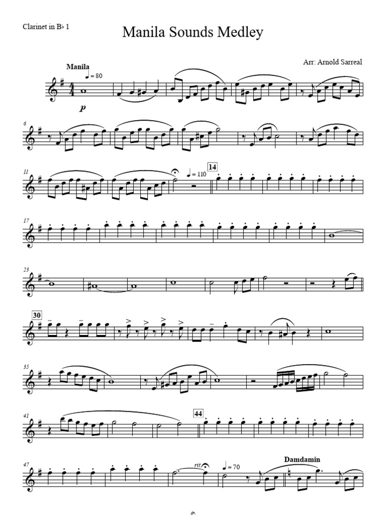 Hakdog - Clarinet in BB 1 | PDF