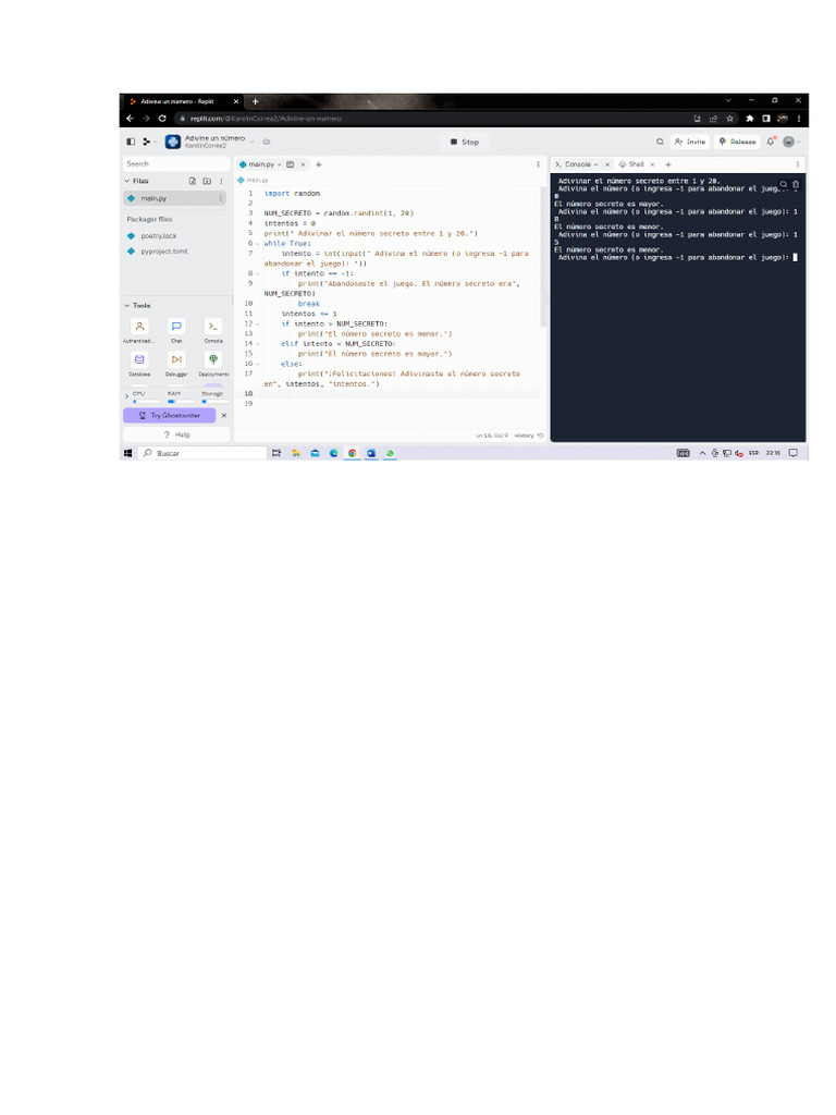 Programacion Adivinar El Numero | PDF