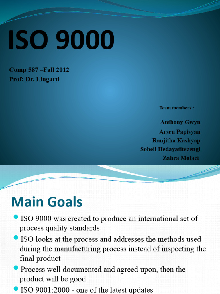 ISO9000 | PDF | Iso 9000 | Six Sigma