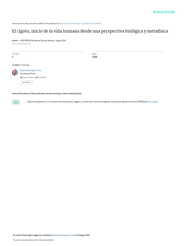 CIGOTO | PDF | Eugenesia | Gemelo