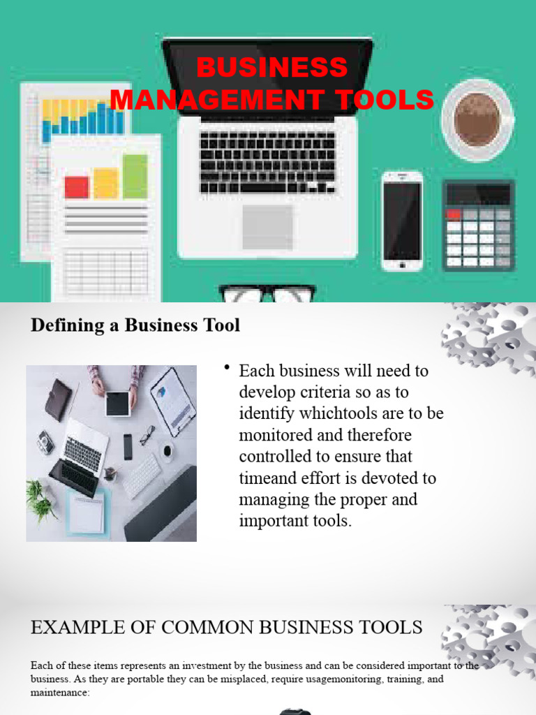 Chapter II Business Management Tools 1 | PDF | Radio Frequency ...