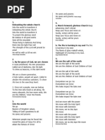 No Turning Back Lyrics by Gaise Baba | PDF