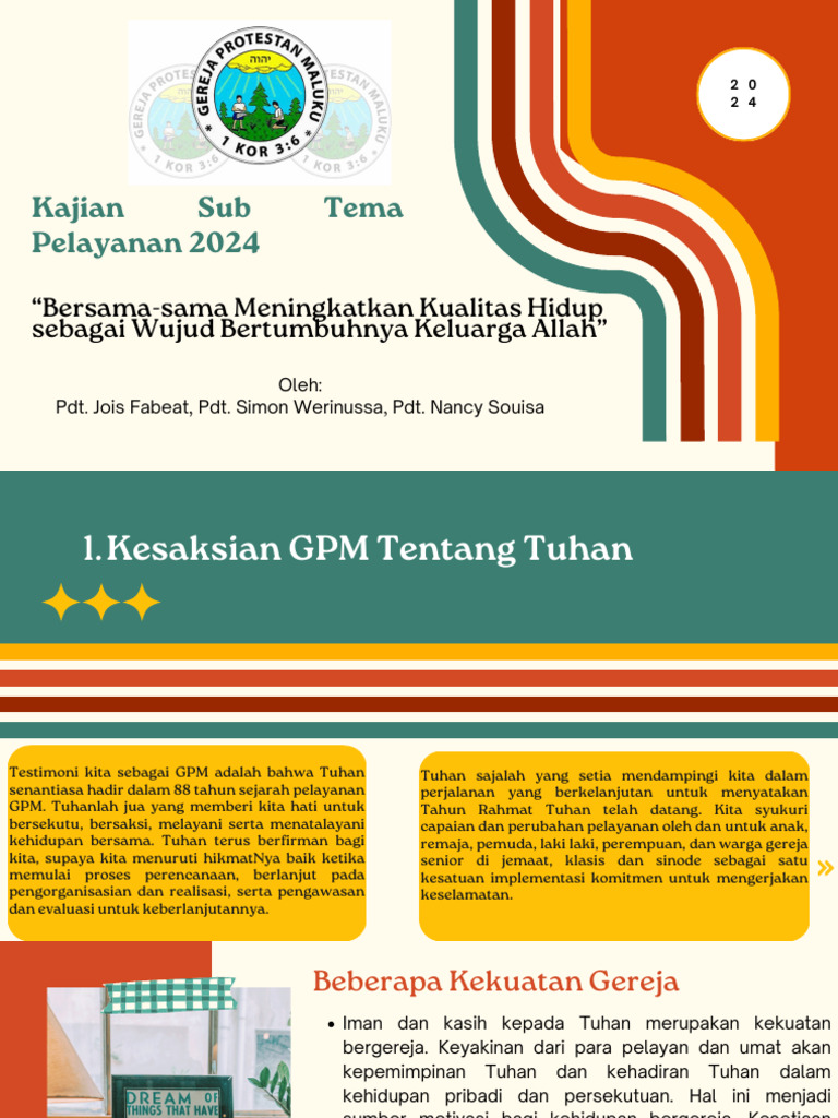 Kajian Sub Tema 2024 | PDF