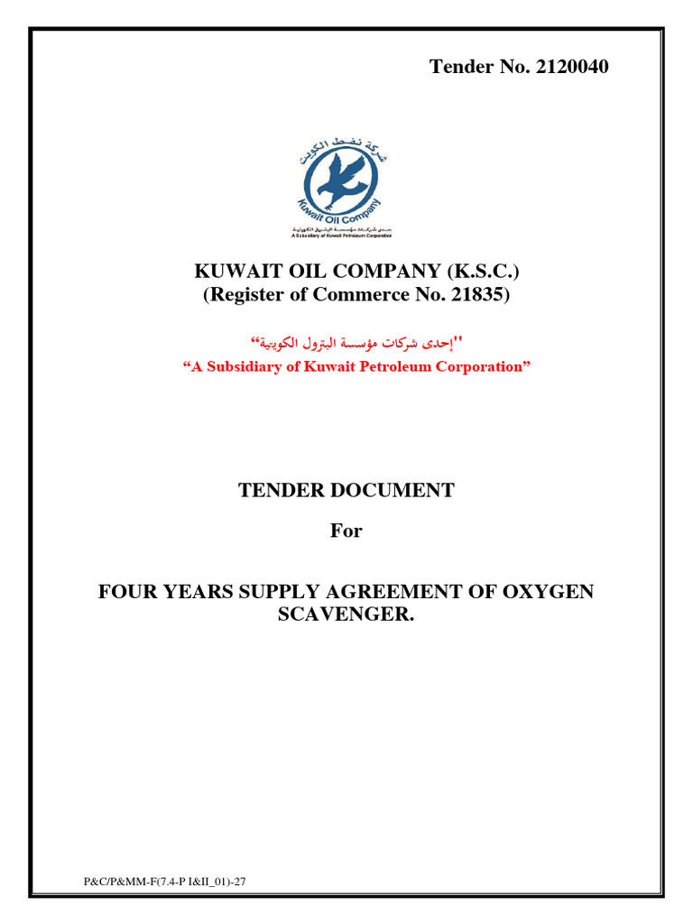 Tender 2120040 Doc (Part1of4) | PDF | Liability Insurance | Specification (Technical Standard)