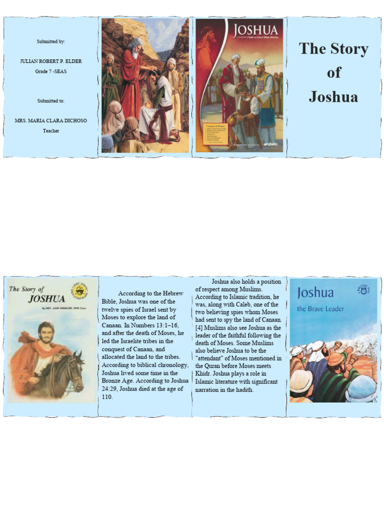 Story of Joshua | PDF | Social Science