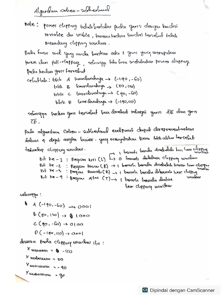 Solusi Sebagian Secara Tulisan Dari Kasus Tersebut | PDF