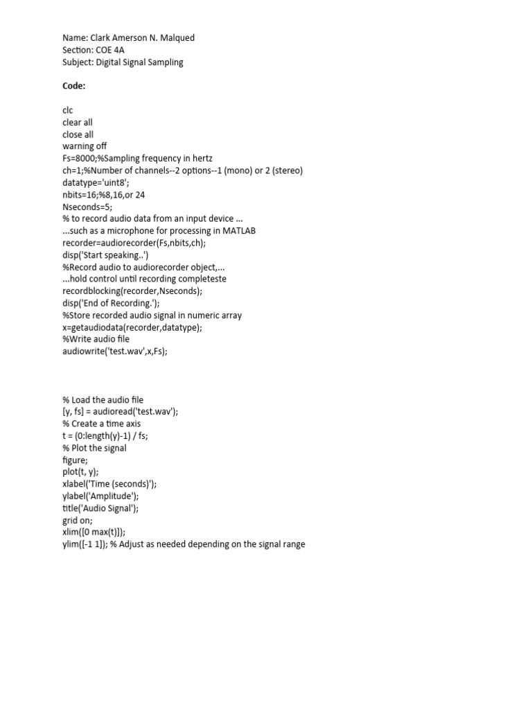 DSP File | Download Free PDF | Digital Signal Processing | Distortion